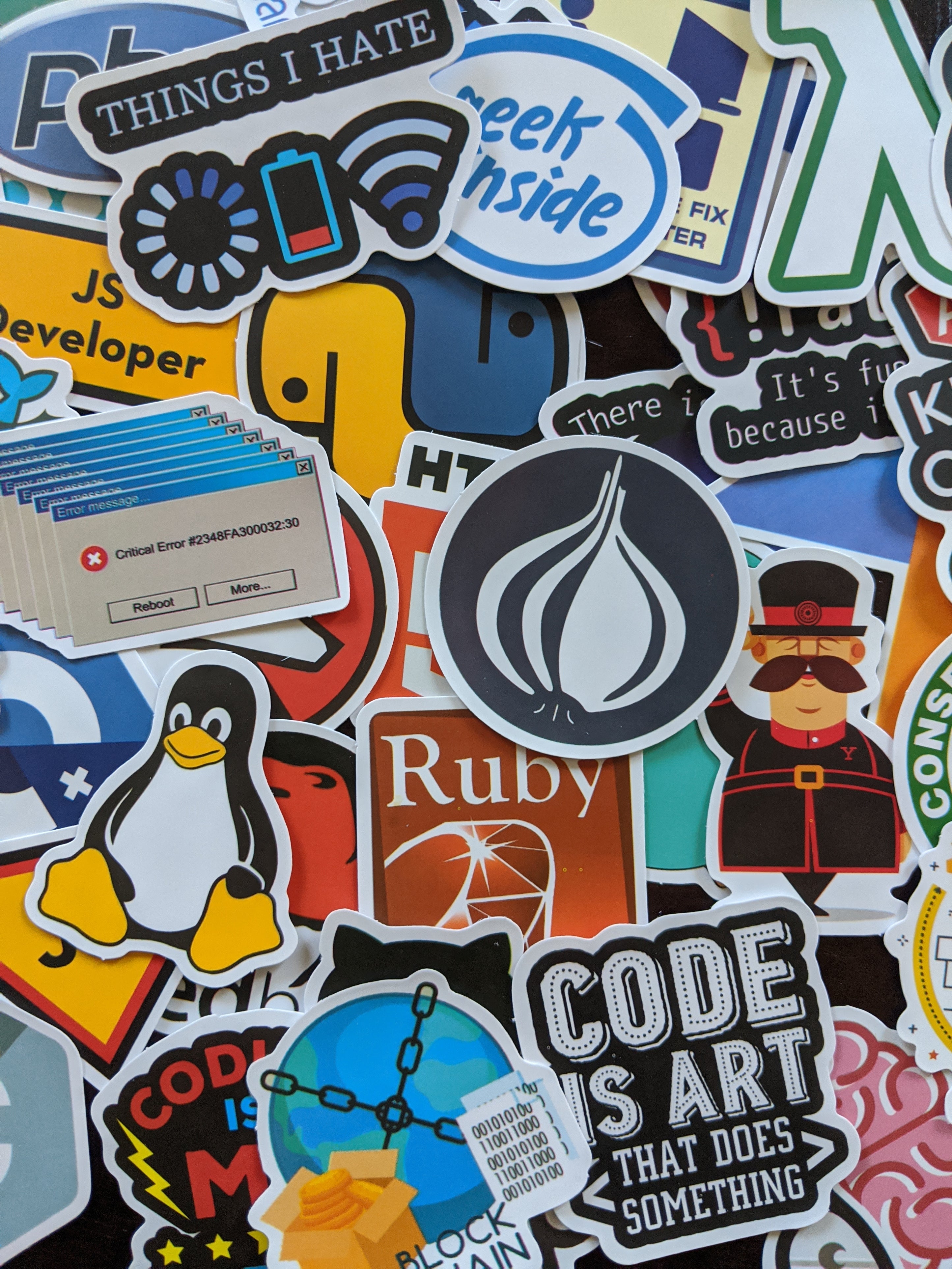 Coder Themed Sticker Pack – Stickerload